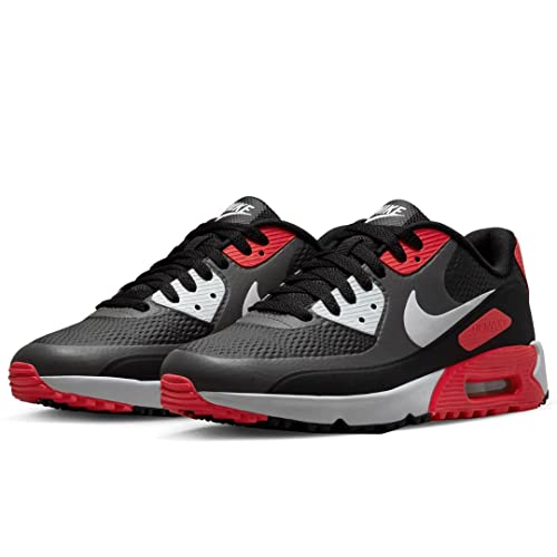 Nike Men's Air Max 90 G Spikeless Golf Shoes (Iron Grey/White-Black, us_Footwear_Size_System, Adult, Men, Numeric, Medium, Numeric_13)