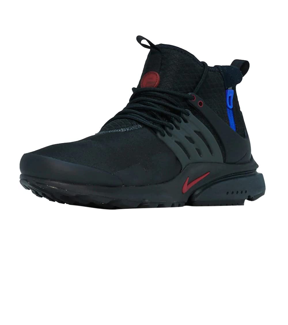 Nike Men's Air Presto Mid DC8751 001, Black/Team Red-anthracite-race, 13