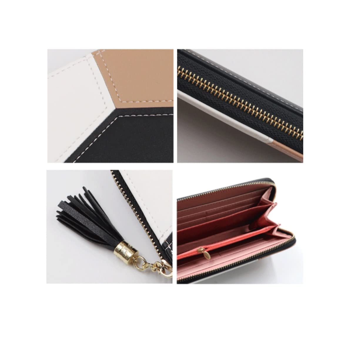 XYJHQEYJ Women's Wallets, Card Cases & Money Organizers, Large Capacity PU Wallets (Color : A)