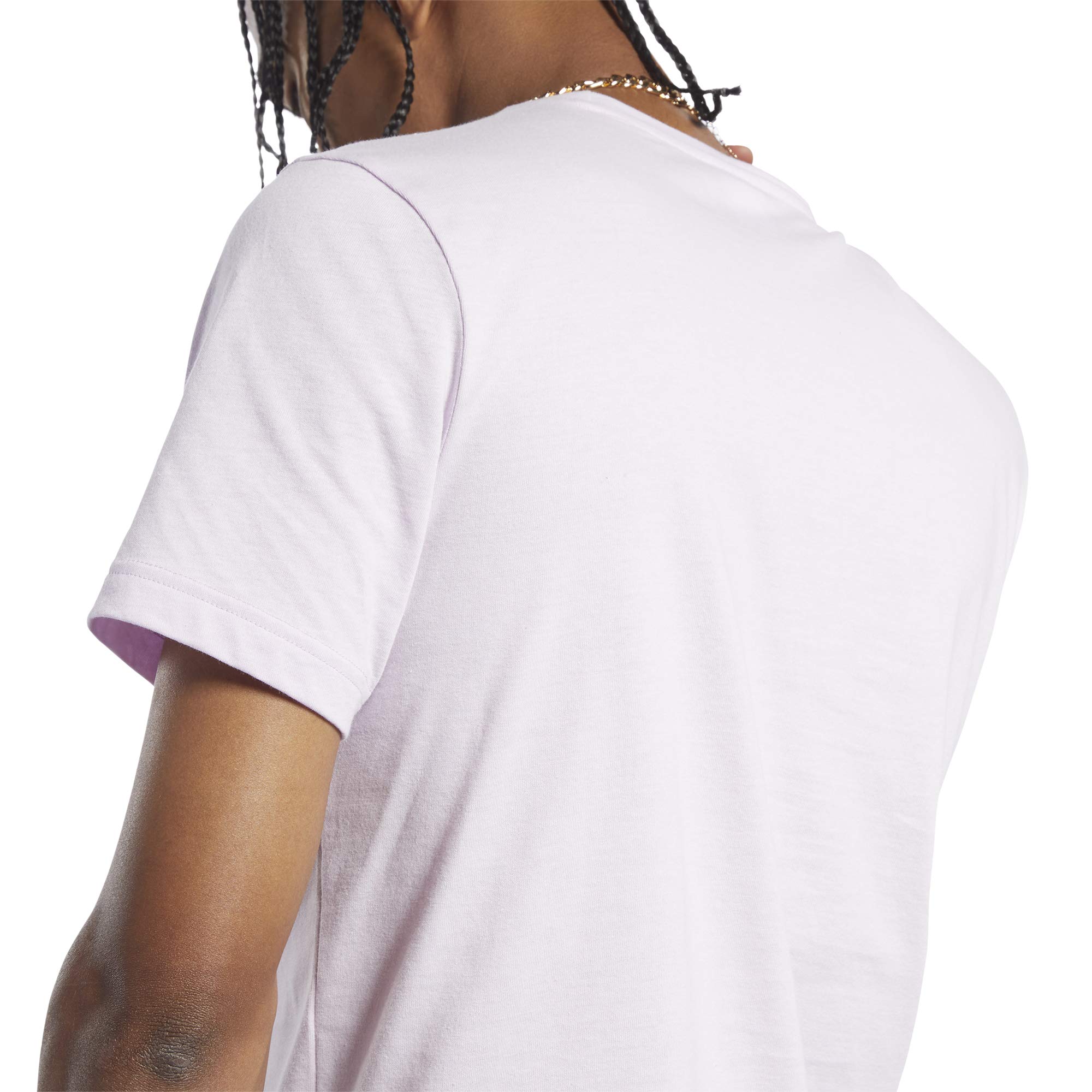 Reebok Classic Vector Tee, Pixel Pink, Small