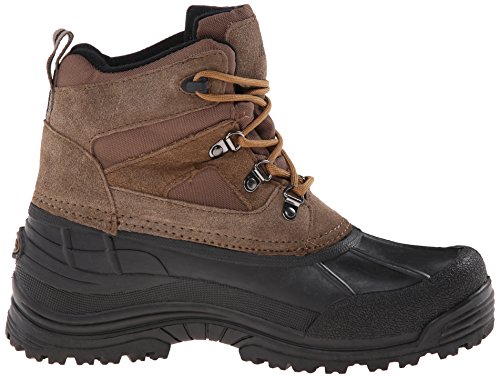 Northside Men's Tundra Snow Boot, Bark, 8 M US