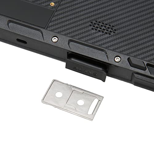 Rugged Tablet, 100-240V IPS Screen, Outdoor Tablet Support, Up to 256G Memory Card, Dual WiFi, IP68 Waterproof for Harsh Job Sites (US Plug)