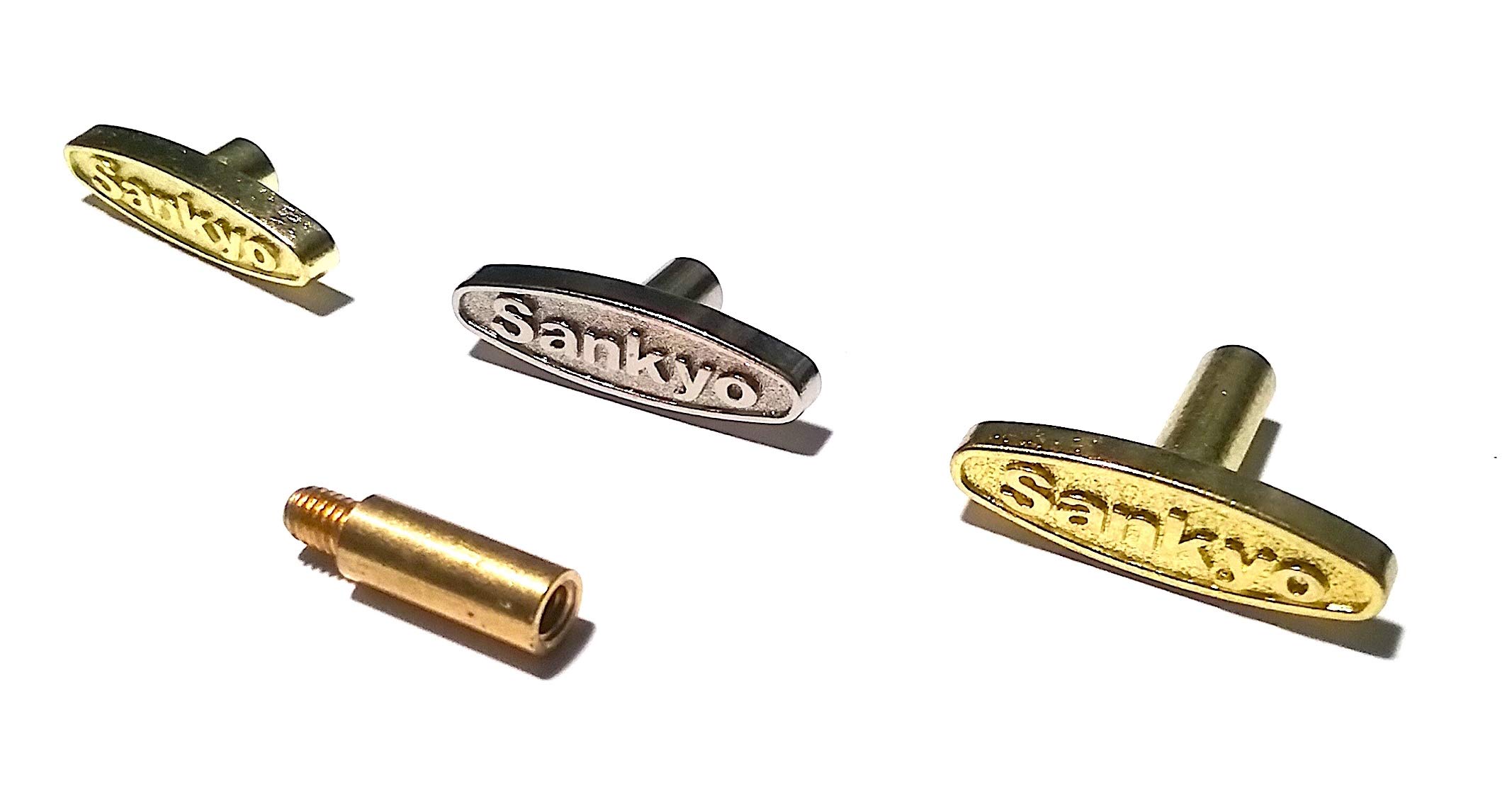 Odyssey Online Music Box Winding Key Set Short to Long - - Three Keys with 1/2 Inch Extender - - Gold and Silver - - 1/4, 1/2, 3/4 inch Plus Extension - - Best Choice - - Winder Winding Long Keys