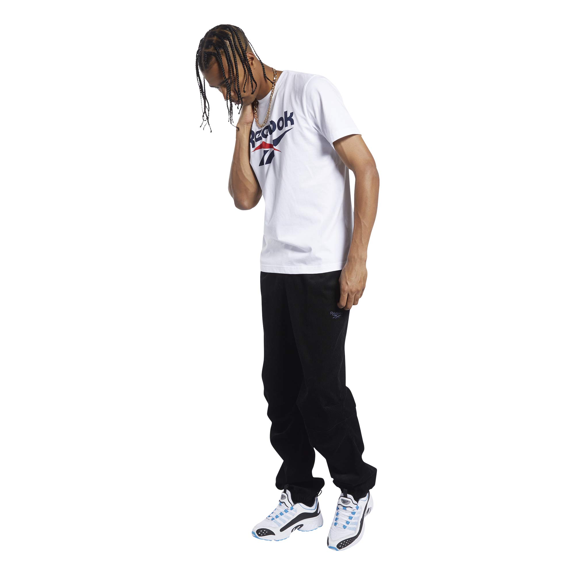 Reebok Classic Vector Tee, White, Large