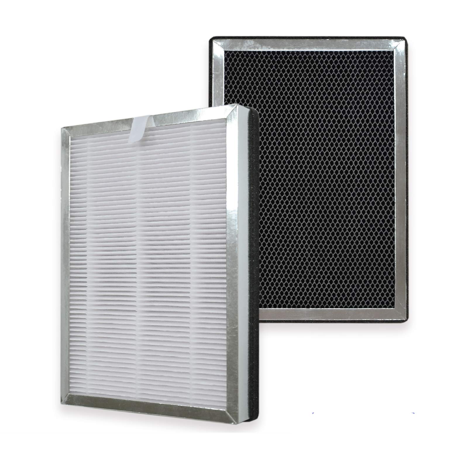 PUREBURG 2-Pack Replacement 3-IN-1 High efficiency HEPA Filters Compatible with Medify MA-25 (MA-25 B/W/S) Air Purifier