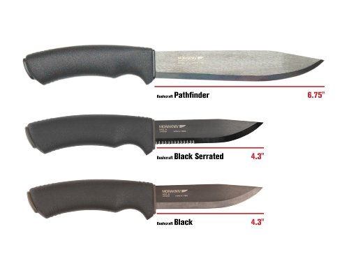 Morakniv Pathfinder Carbon Steel Bushcraft Knife With Sheath, 6.75 Inch