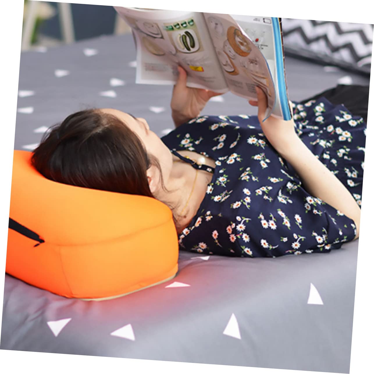 NUOBESTY Notebook Desk Bed Cup Holder Lap Desk Office Chair Pillow Computer Lap Desk Lap Tray car Cushion Laptop Tray Lumbar Support Pillow Food Pillow Lap Desk Holder Table Sofa Bed