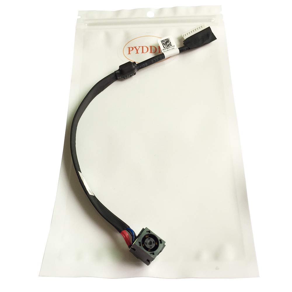 New Laptop DC Power Jack with Cable/Harness for Dell Alienware 17 R2 R3 P43F 0T8DK8 DC30100T000