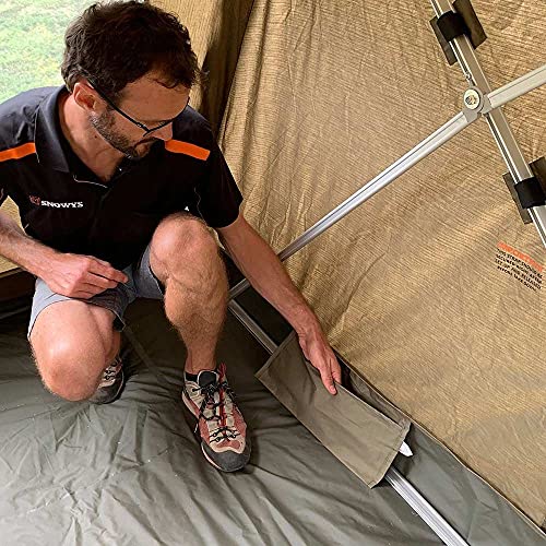 Oztent 30 Second Expedition 3-4 Person Tent (42 Lb) 8 ft(W) x 6.6 ft(D) x 6.6 ft(H) + 6.6 ft(Awning)