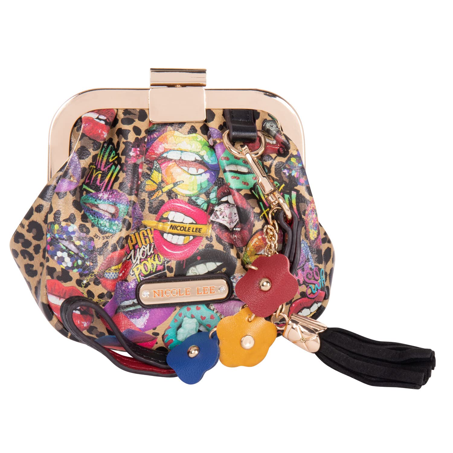 Nicole Lee Mini Coin Purse Wristlet - All Emotion