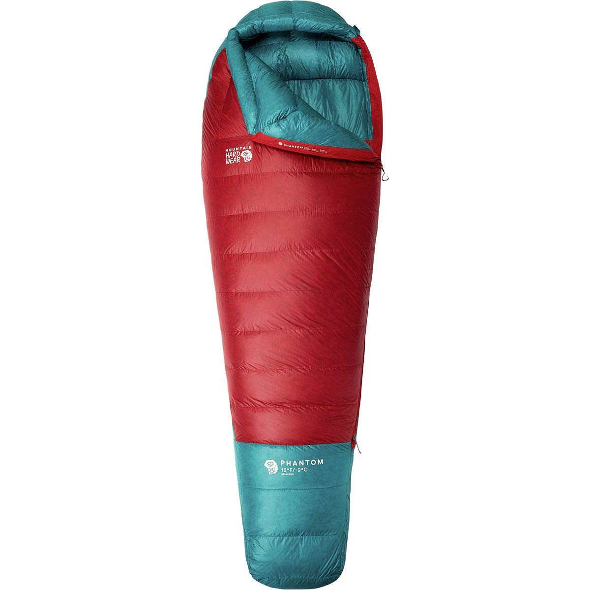 Mountain Hardwear Phantom 15F/-9C Reg - Alpine Red - Regular Right Zip