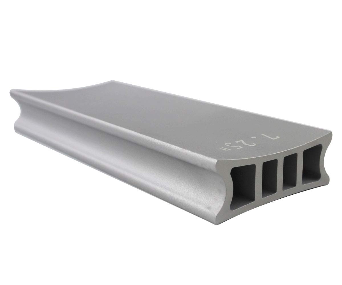 Two-Way Radius Sanding Block for Fret Leveling Fingerboard - 1 Piece Aluminum Sanding Beam Luthier Tool, Maintenance Accessory for Guitar & Bass (Radius 12" + 16")