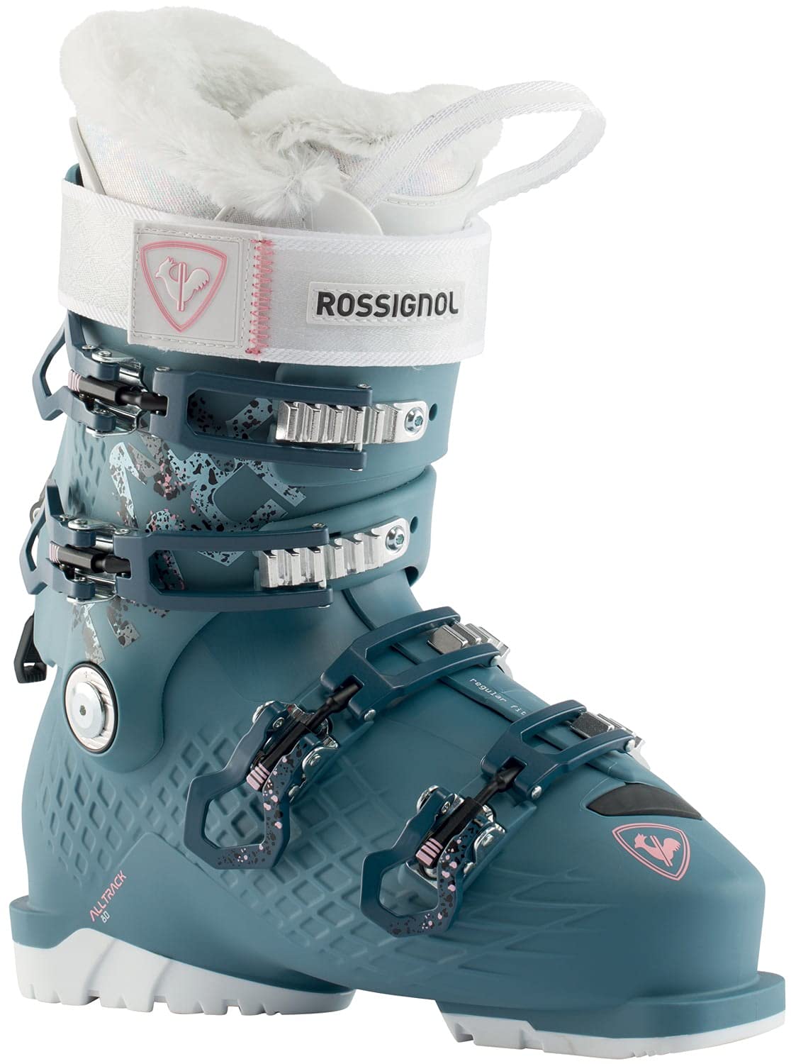 Rossignol Alltrack 80 W Boots, Color: Sky Blue, Size: 255 (RBK3330-255)