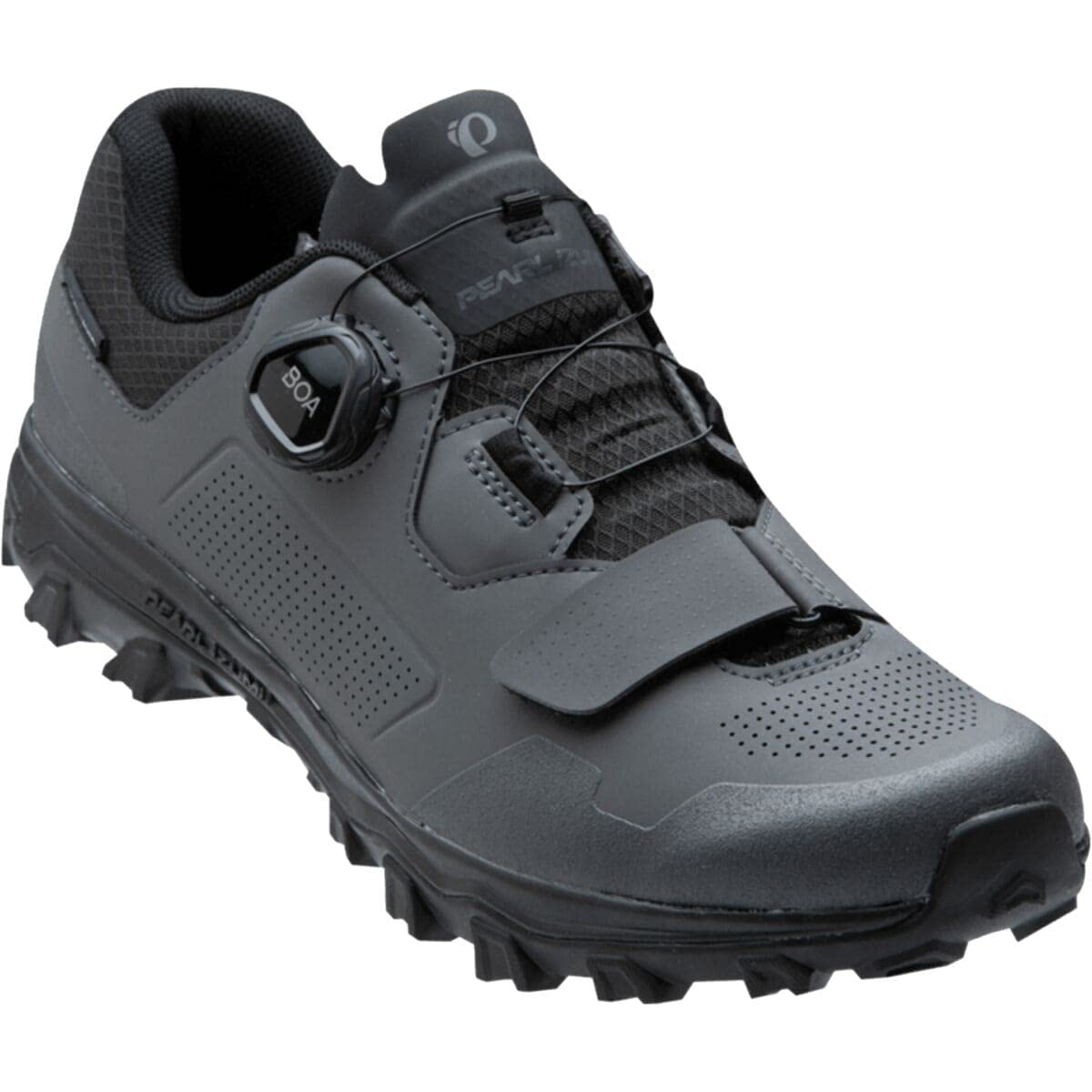 PEARL IZUMI X-Alp Summit Cycling Shoe - Men's Smoke Grey/Black, 45.0