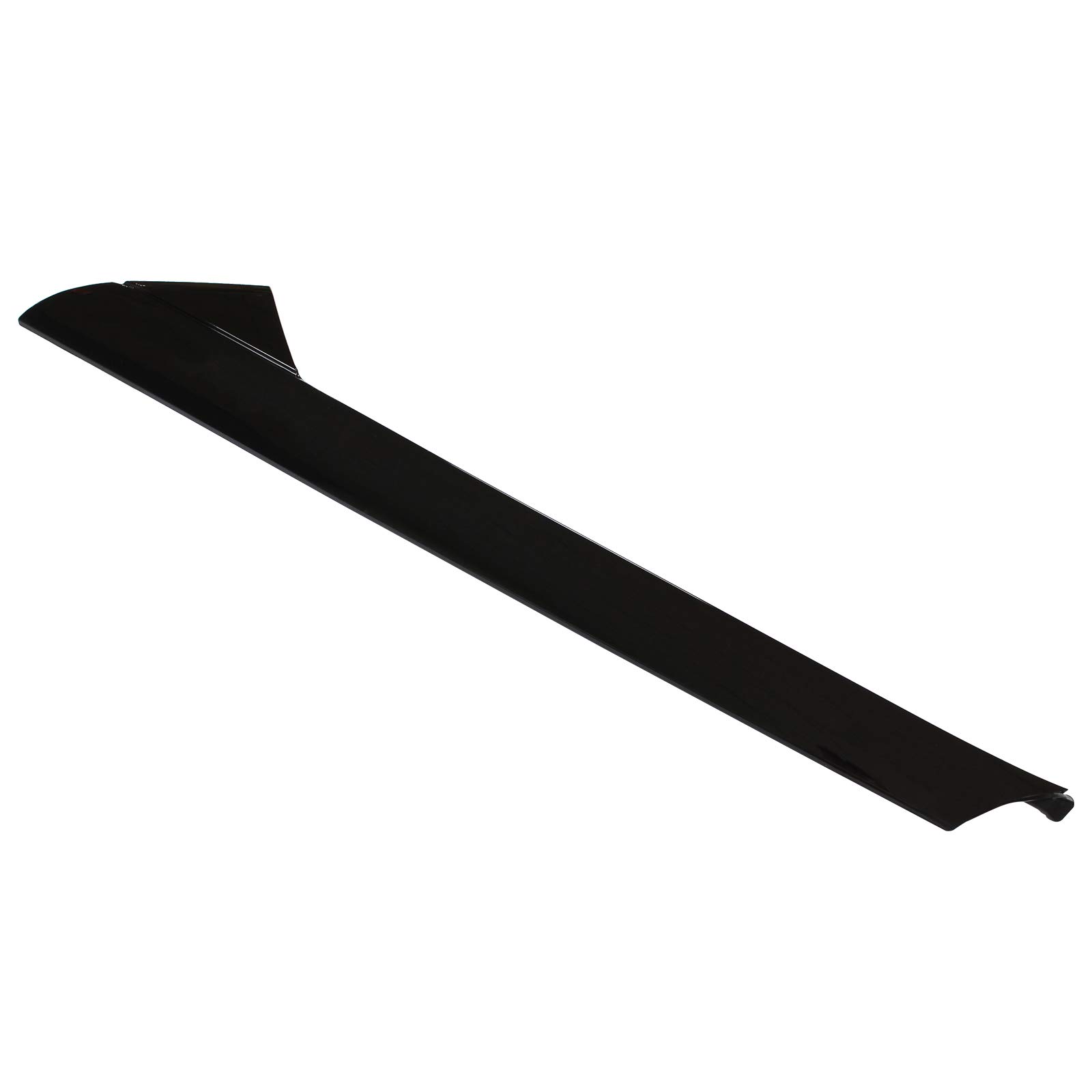 NewYall Right Glossy Black Windshield Outer Trim Pillar Molding
