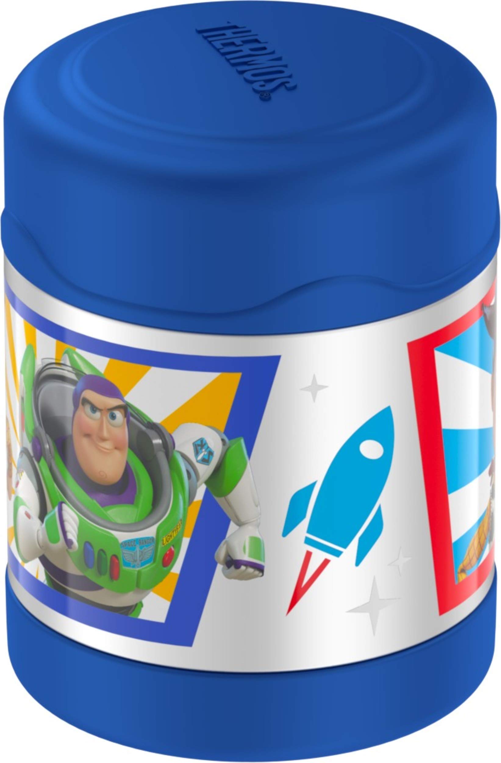 THERMOS FUNTAINER 10 Ounce Stainless Steel Kids Food Jar, Toy Story 4