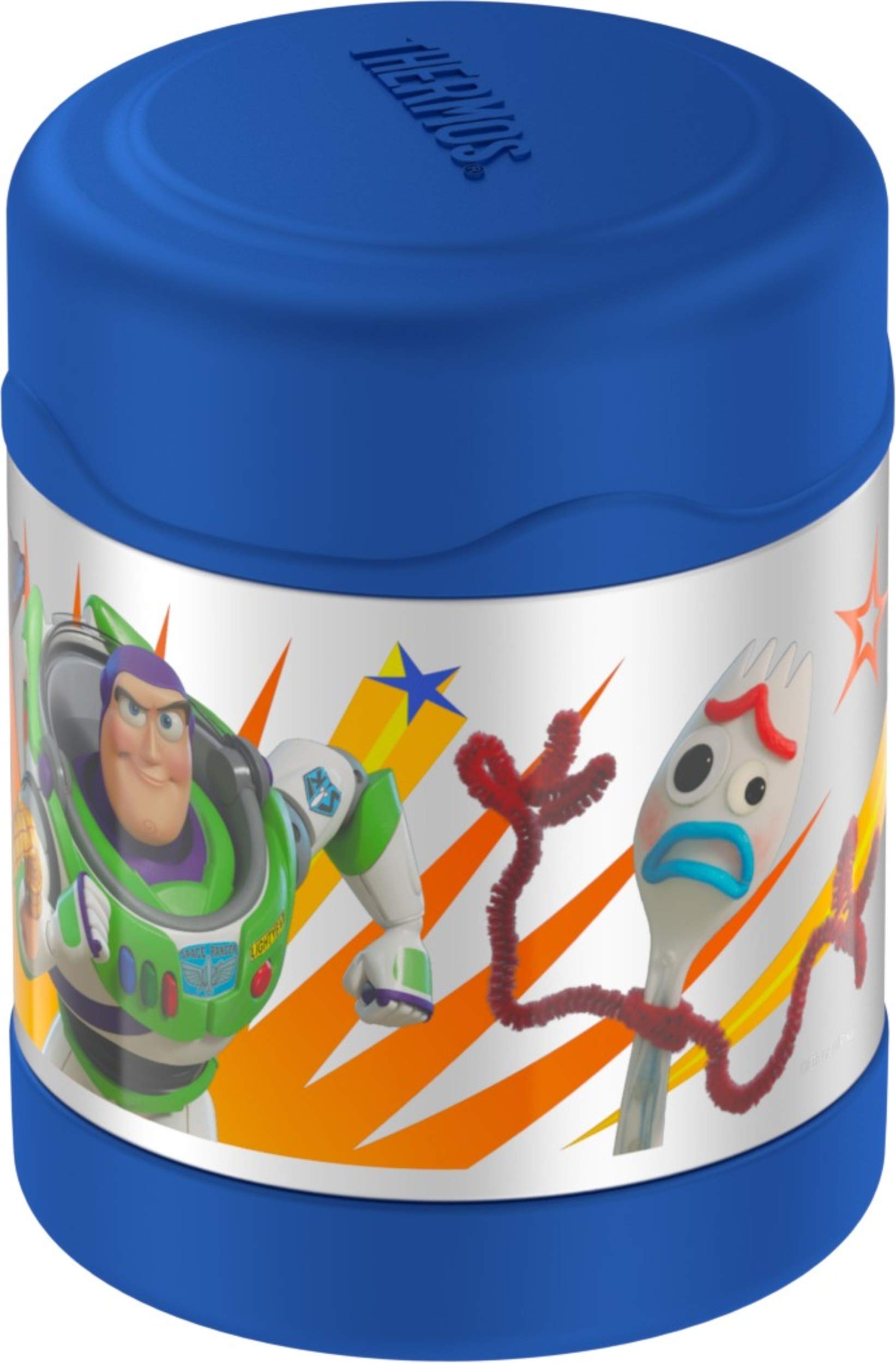 THERMOS FUNTAINER 10 Ounce Stainless Steel Kids Food Jar, Toy Story 4