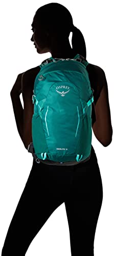Osprey Hikelite 18L Unisex Hiking Backpack, Aloe Green