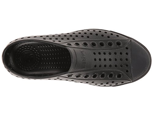 Native Unisex Jefferson Fashion Sneaker, Jiffy Black/Jiffy Black,11 US Men/13 US Women