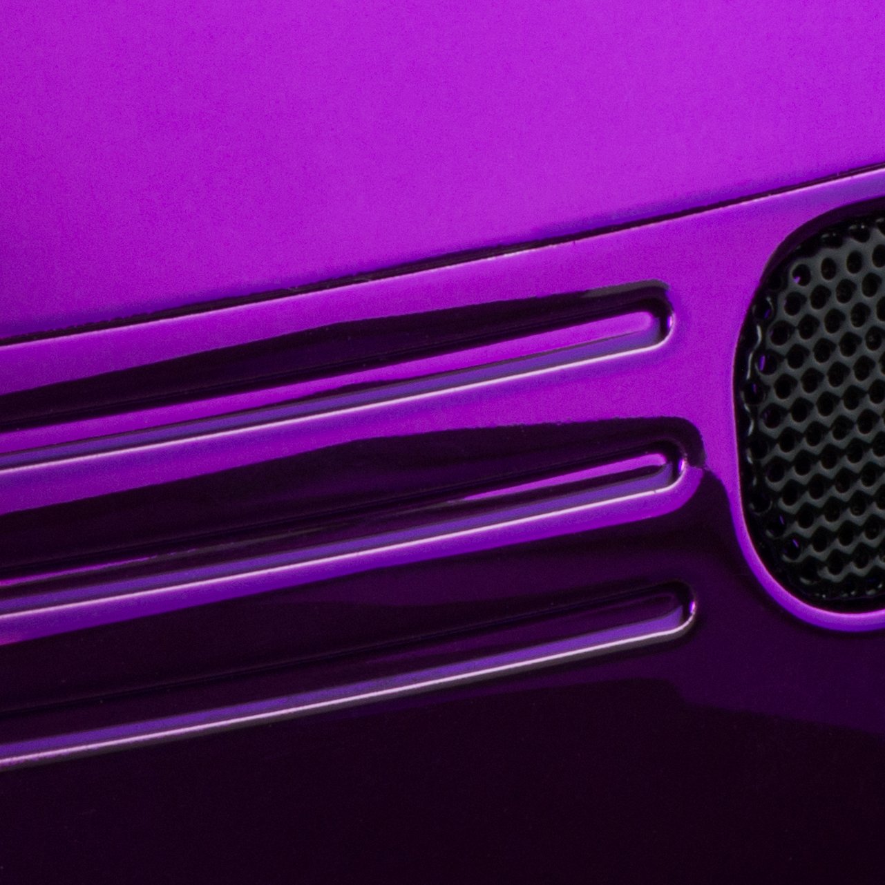 PACK'N HEAT Chrome Plated Electronic Eyes & Ears Set (Dark Purple)