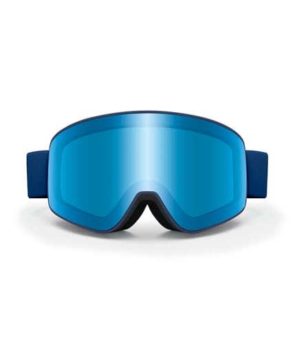 Tipsy Elves Blue Sante Fe Shredder Ski Goggles One Size