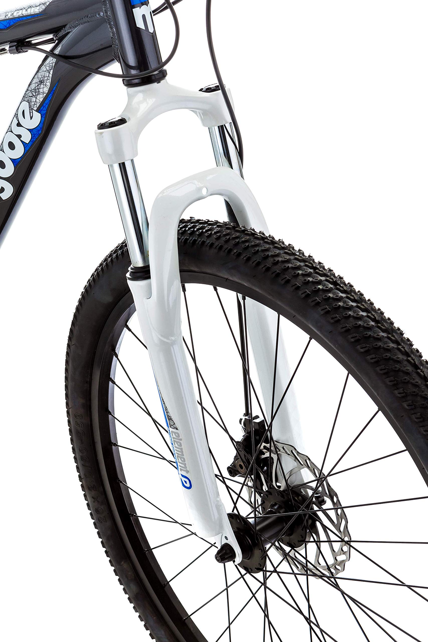 Mongoose Men's Detour Moutain Bike, 18-Inch Aluminum Frame, 26-Inch Wheels, Grey