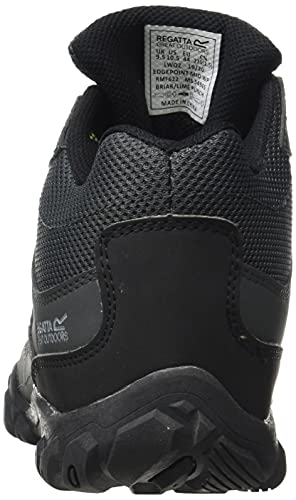 Regatta Men's Low Rise Hiking Boots, Brown Briar Lime Punch 824, 9