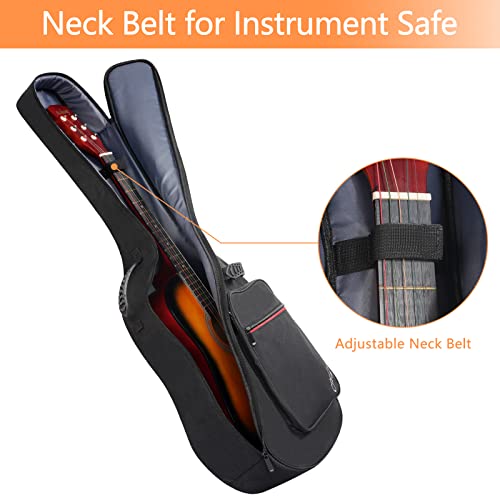 SNIGJAT 40 41 Inch Guitar Case for Acoustic Guitars
