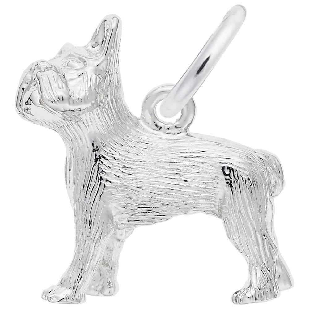 Rembrandt Charms 925 Sterling Silver French Bulldog Charm Pendant