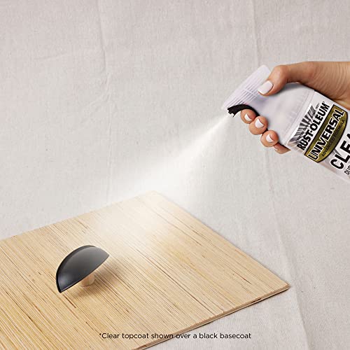 Rust-Oleum 302151-6PK Universal All Surface Clear Topcoat Spray, 11 oz, Dead Flat Clear, (Pack of 6)