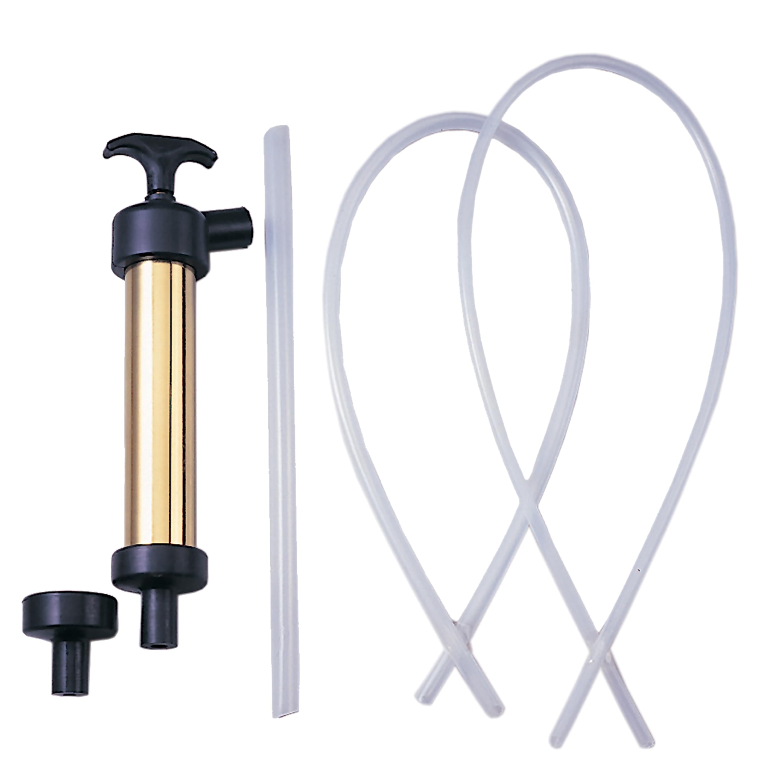 Pactrade Marine Engine Manual Oil Change Extractor Solid Brass Easy to Use Hand Pump Self-Priming Action - 9 Inches Long Perfect for Boats, Off-Road Vehicle, RVs, Auto