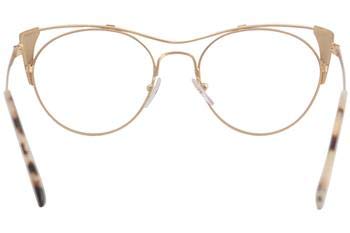 Prada PR 58VV - 3311O1 Eyeglass Frame CONCEPTUAL ROSE GOLD/BROWN w/DEMO LENS 53mm