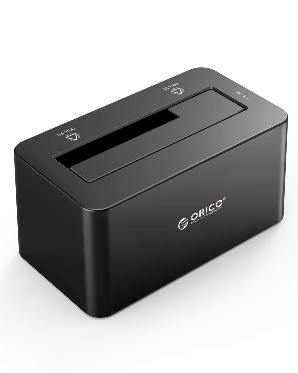 ORICO External Hard Drive Docking Station 3.5 USB 3.0 to SATA Dock Plug and Play Up to 12TB for 3.5''/2.5'' HDD SSD Support UASP with 3.3Ft USB Cable -6619US3