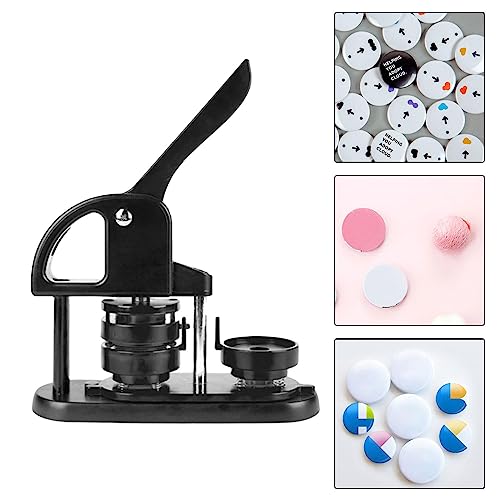MYCENSE DIY Button Maker Machine Pin Maker Upgraded Button Making Supplies Pin Button Maker