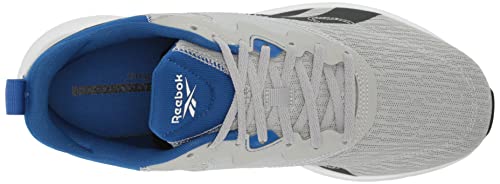 Reebok Men's Runner 4.0 Running Shoe, Pure Grey/Vector Blue, 10