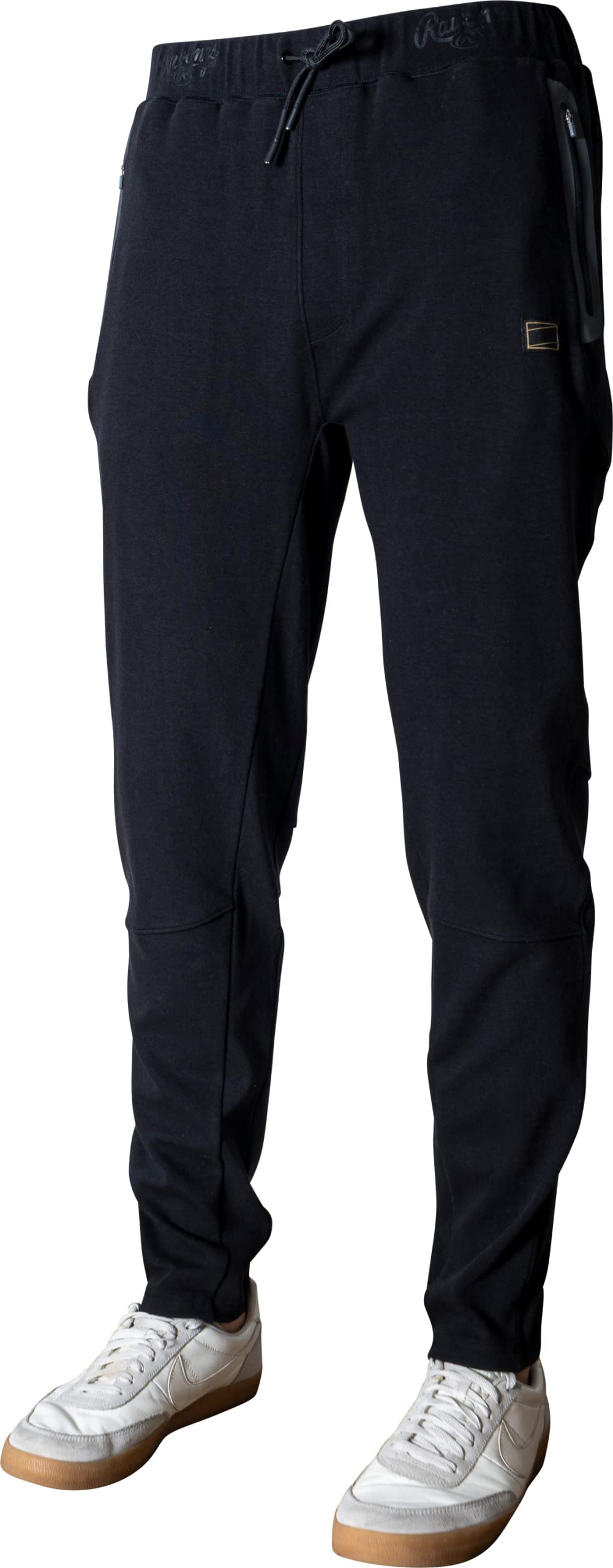 Rawlings Mens 2021 Gold Collection Series Warm-up Joggers Sweatpants, Black, XX-Large-3X-Large US