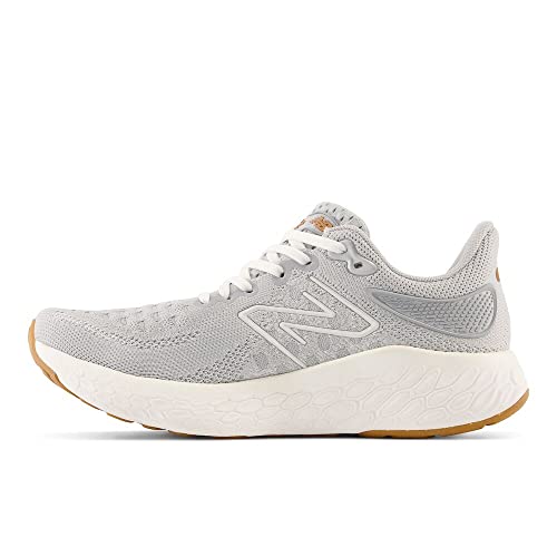 New Balance Women's Fresh Foam X 1080 V12 Running Shoe, Aluminum Grey/Sea Salt/Copper Metallic, 10
