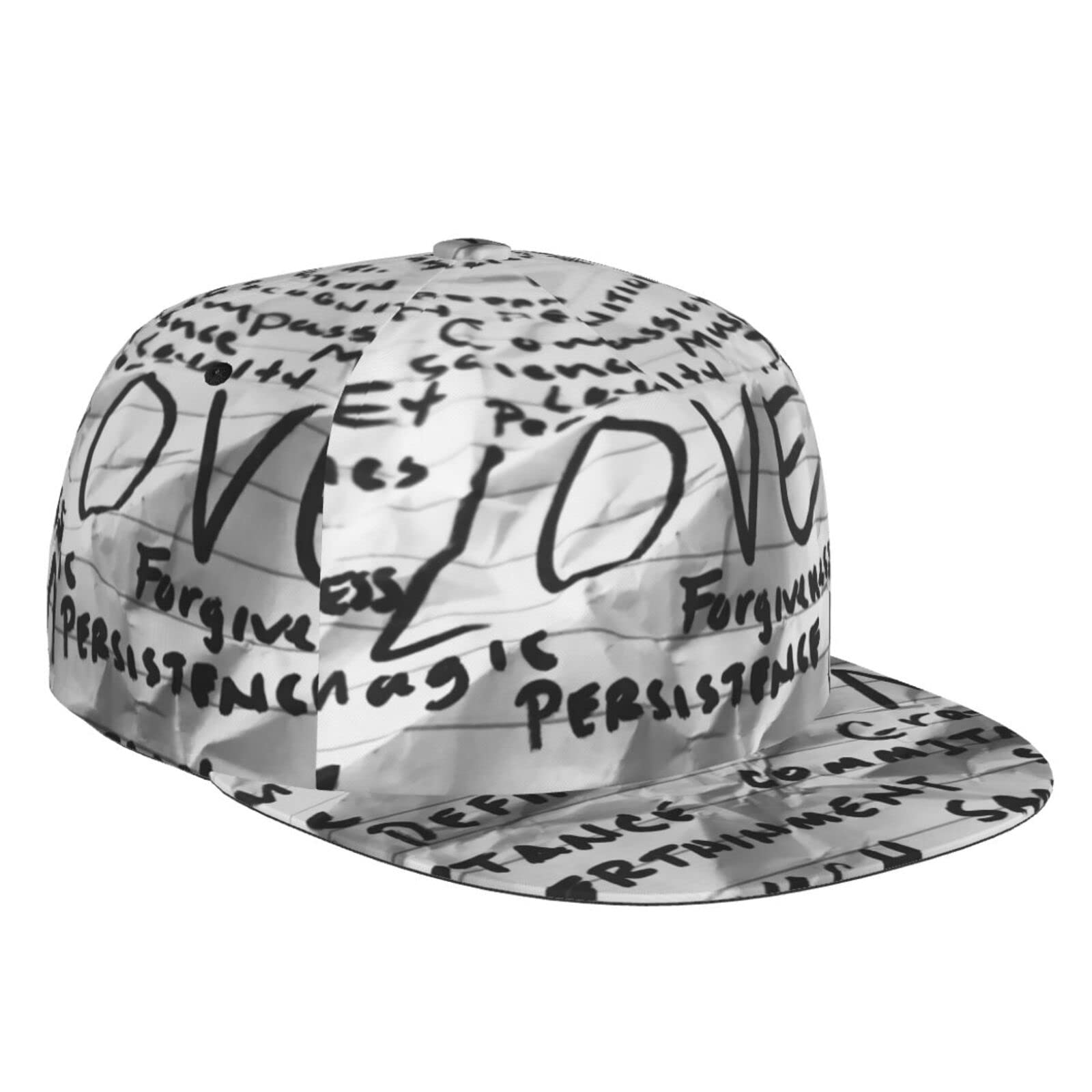 So soyeabo Flat Bill Adjustable Snapback Hat Cool Hip Hop Baseball Caps for Men and Women