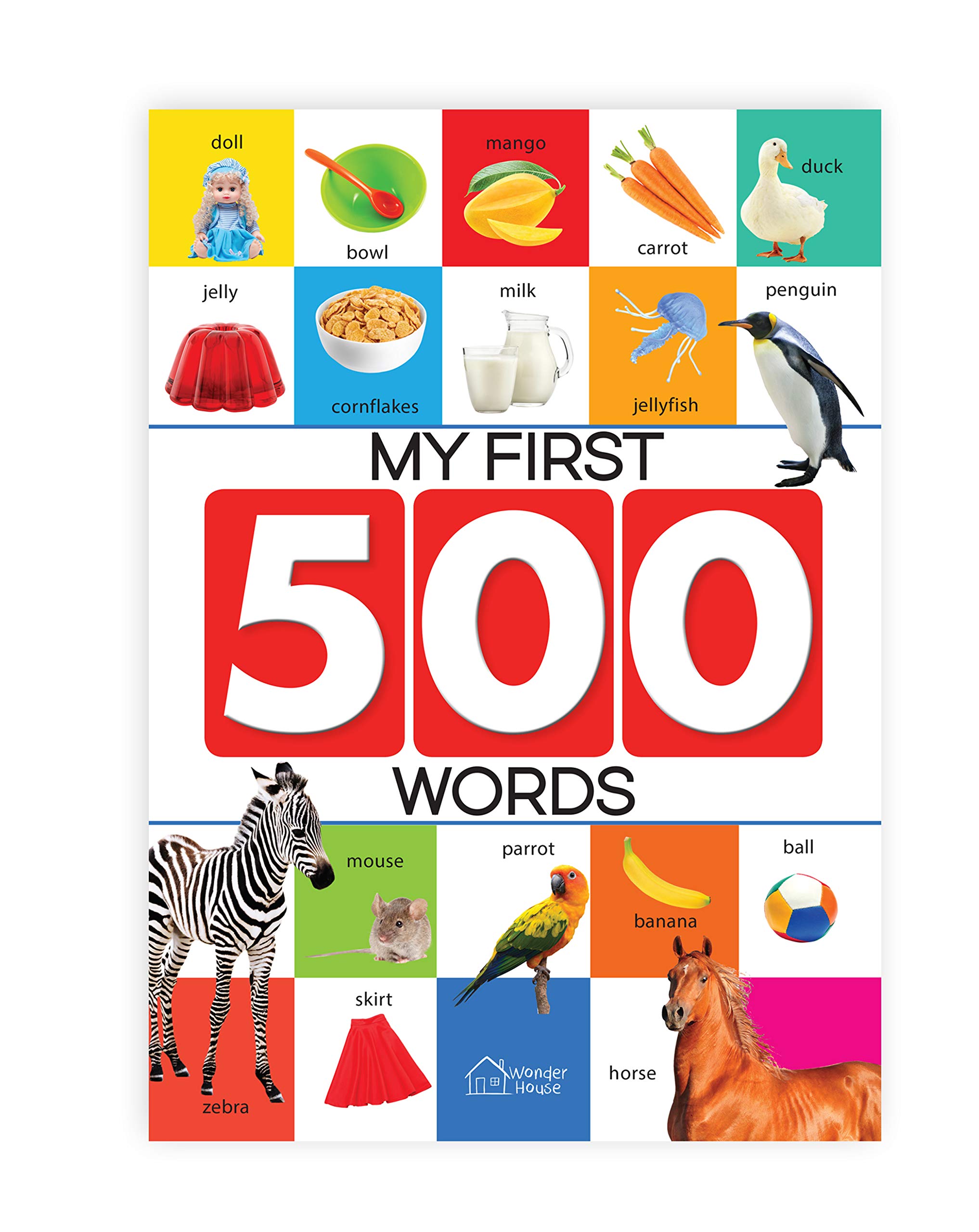 My First 500 Words: Early Learning Picture Book