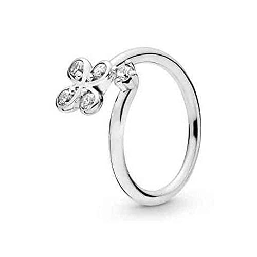 Pandora Four-Petal Flower Ring 197988CZ-56