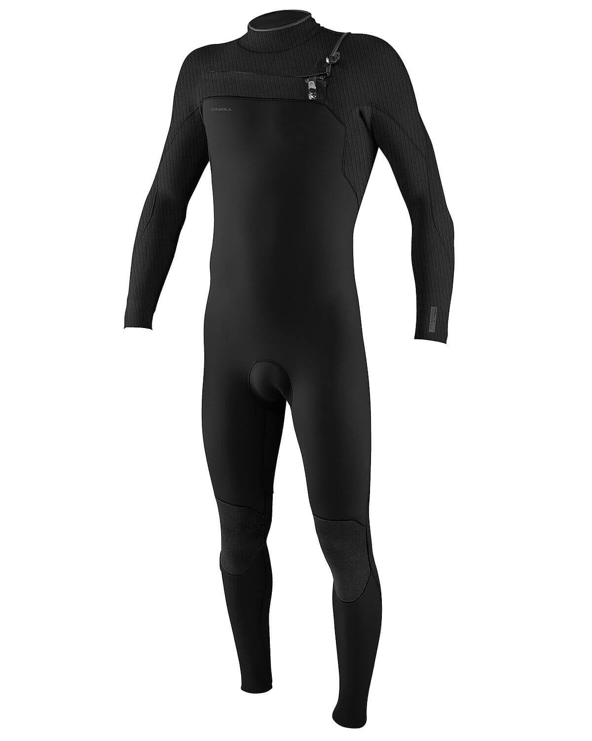 O'Neill Hyperfreak 4/3 mm Chest Zip Full Black/Black MS (5'6"-5'8", 140-160 lbs)