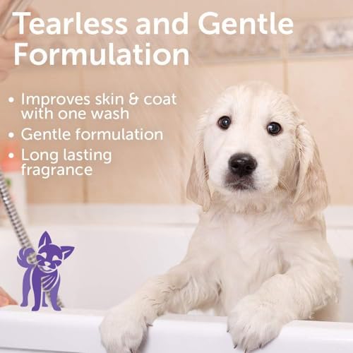 Nootie - Pet Shampoo for Sensitive Skin - Revitalizes Dry Skin & Coat - Natural Ingredients - Soap, Paraben & Sulfate Free - Cleans & Conditions