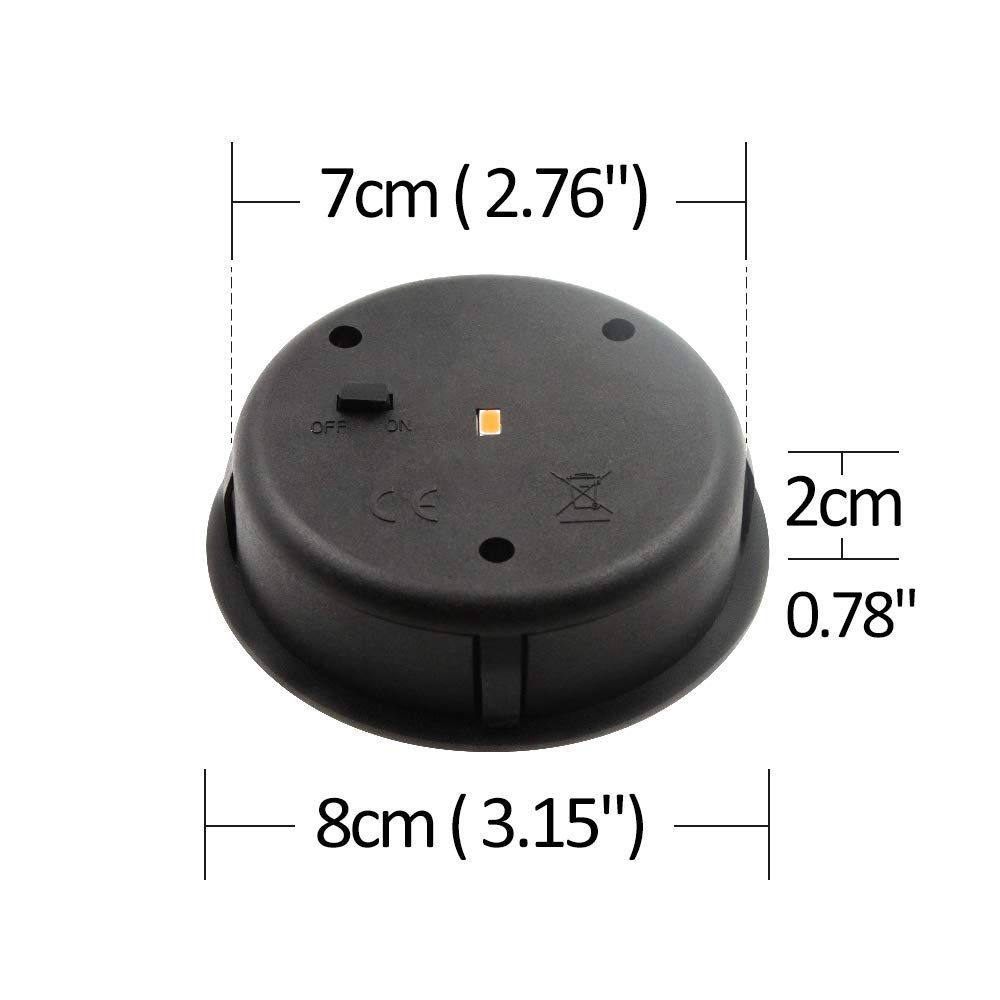 Petrala Solar Lantern Lights Panel Replacement Top for Outdoor Hanging Lanterns Garden Patio Walkway Yard Decoration Gifts Table Home