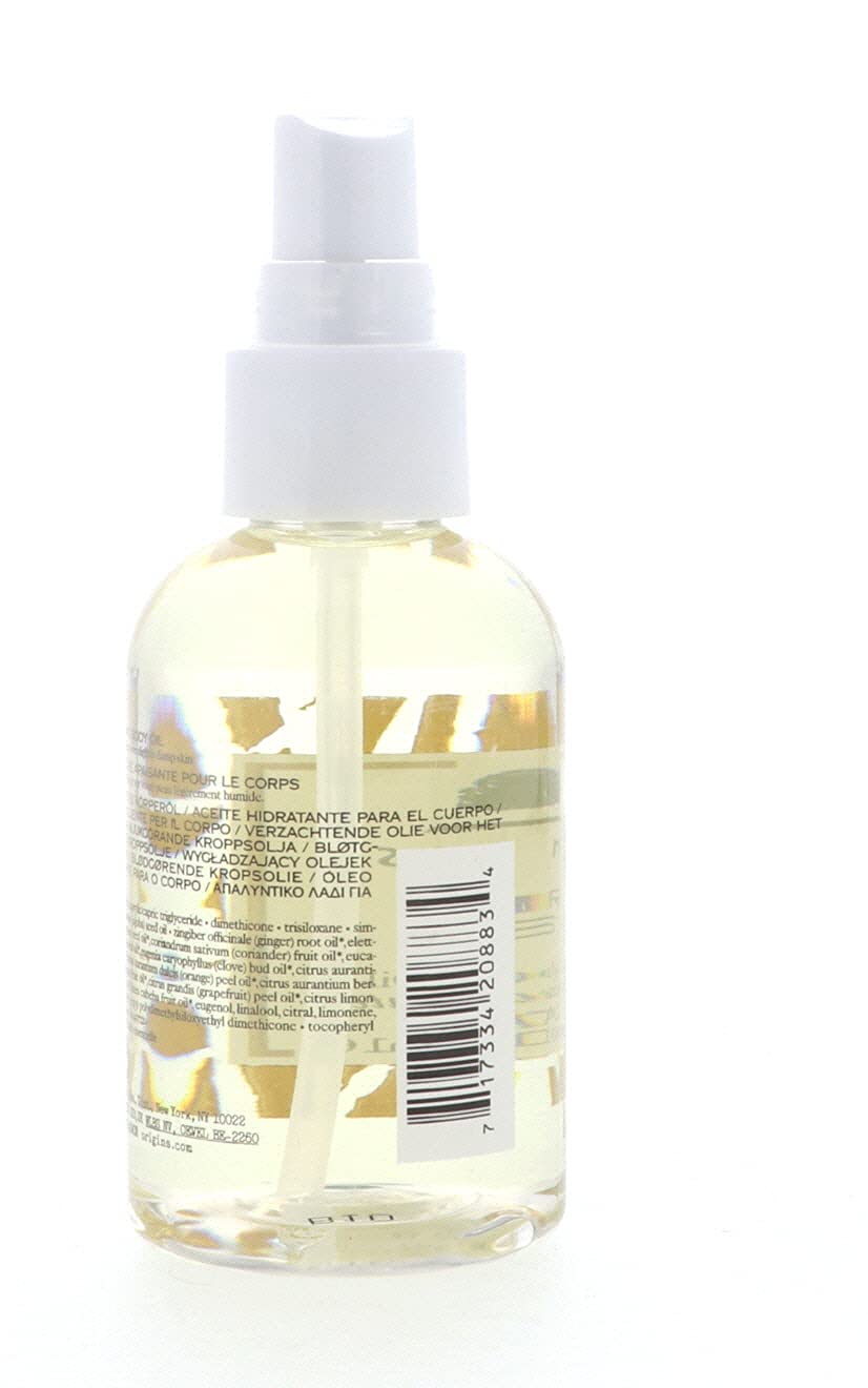 Origins Ginger Gloss Smoothing Body Oil 3.4 oz, 1 Count