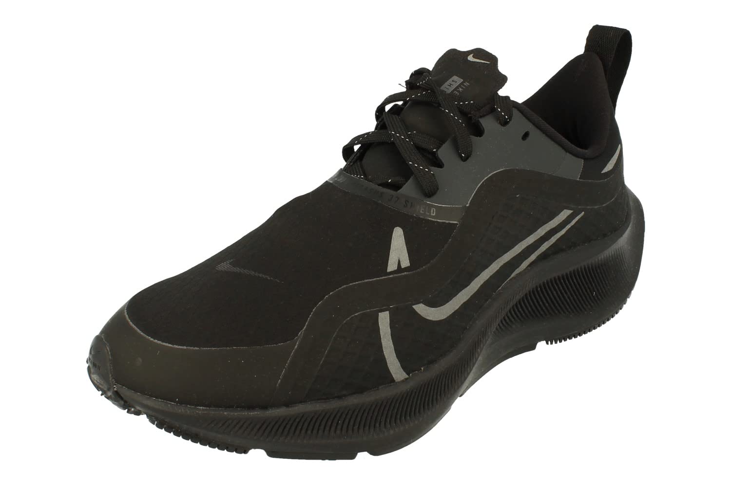 Nike Womens Air Zoom Pegasus 37 Shield Running Trainers CQ8639 Sneakers Shoes (UK 3.5 US 6 EU 36.5, Black Anthracite 001)
