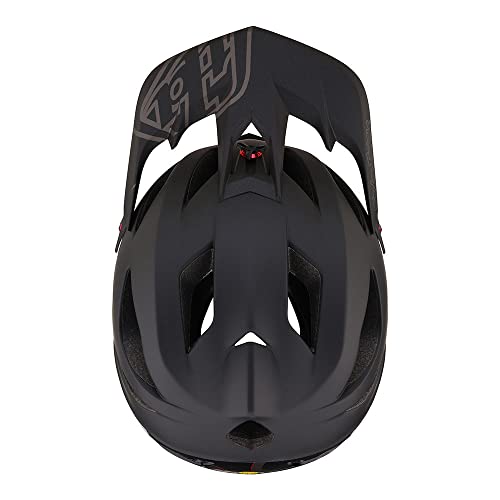 Troy Lee Designs Stage Adult Bicycle Downhill Enduro Helmet W/MIPS, Signature Black, X-Small/Small