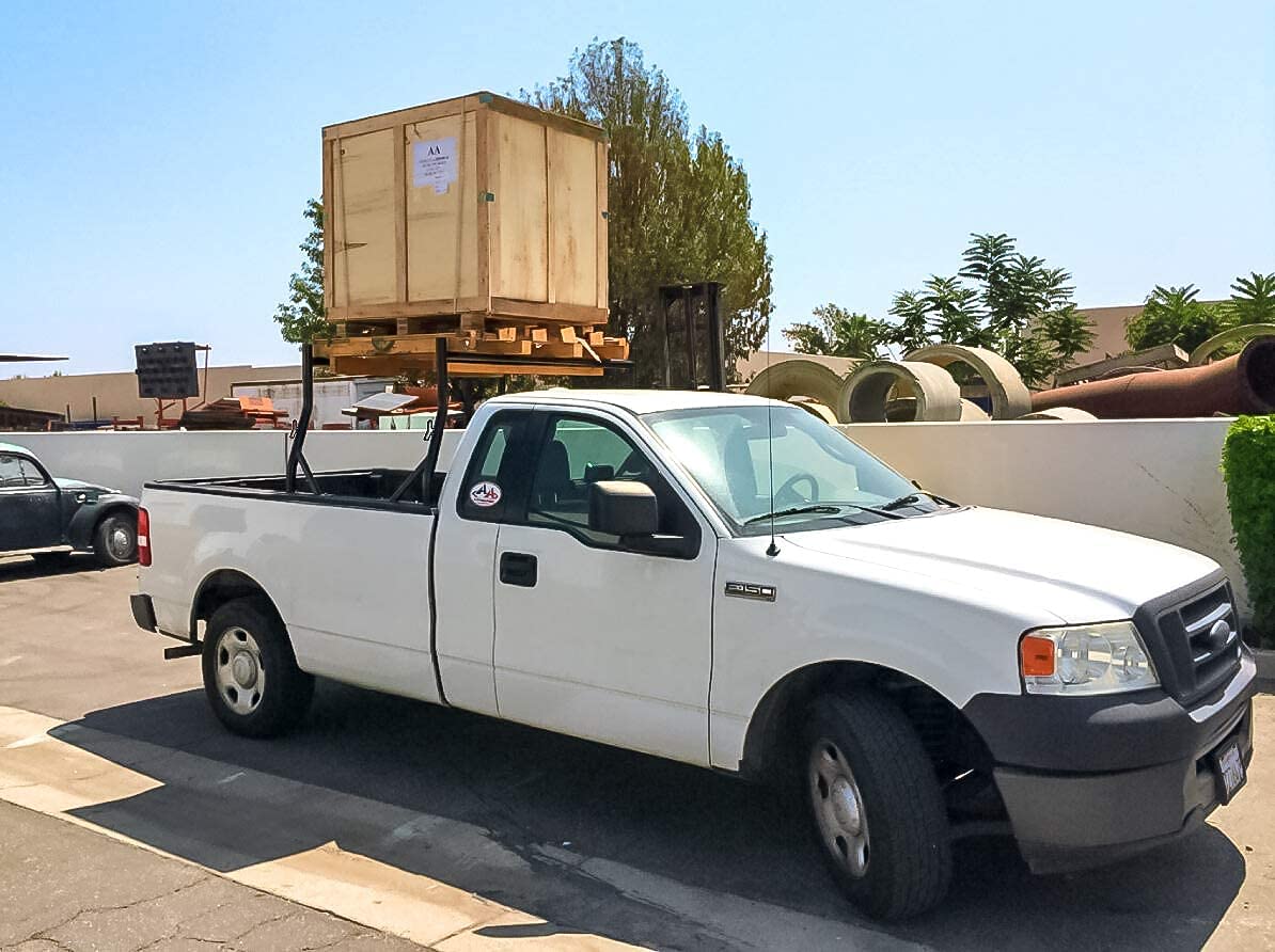 Non-Drilling Truck Rack, Pick-up Truck Utility Ladder Rack Black (USPTO Patent Pending)