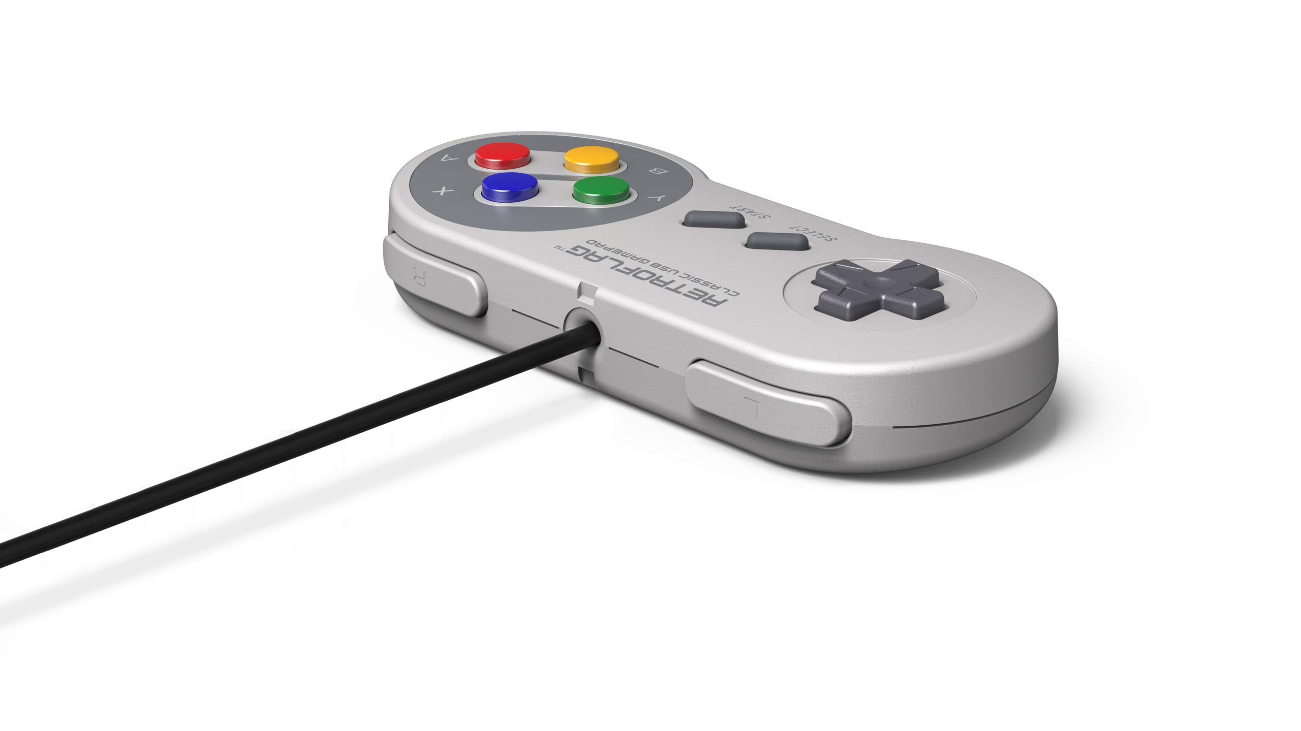 Retroflag Classic Wired USB Gaming Controller Support XINPUT, DINPUT Mode and Turbo Function Compatible with Raspberry Pi, Windows, Switch J Pad