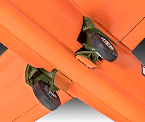 Revell RV03888 1:32 - Bell X-1 (First Supersonic) Plastic Model kit, Orange, 1/32