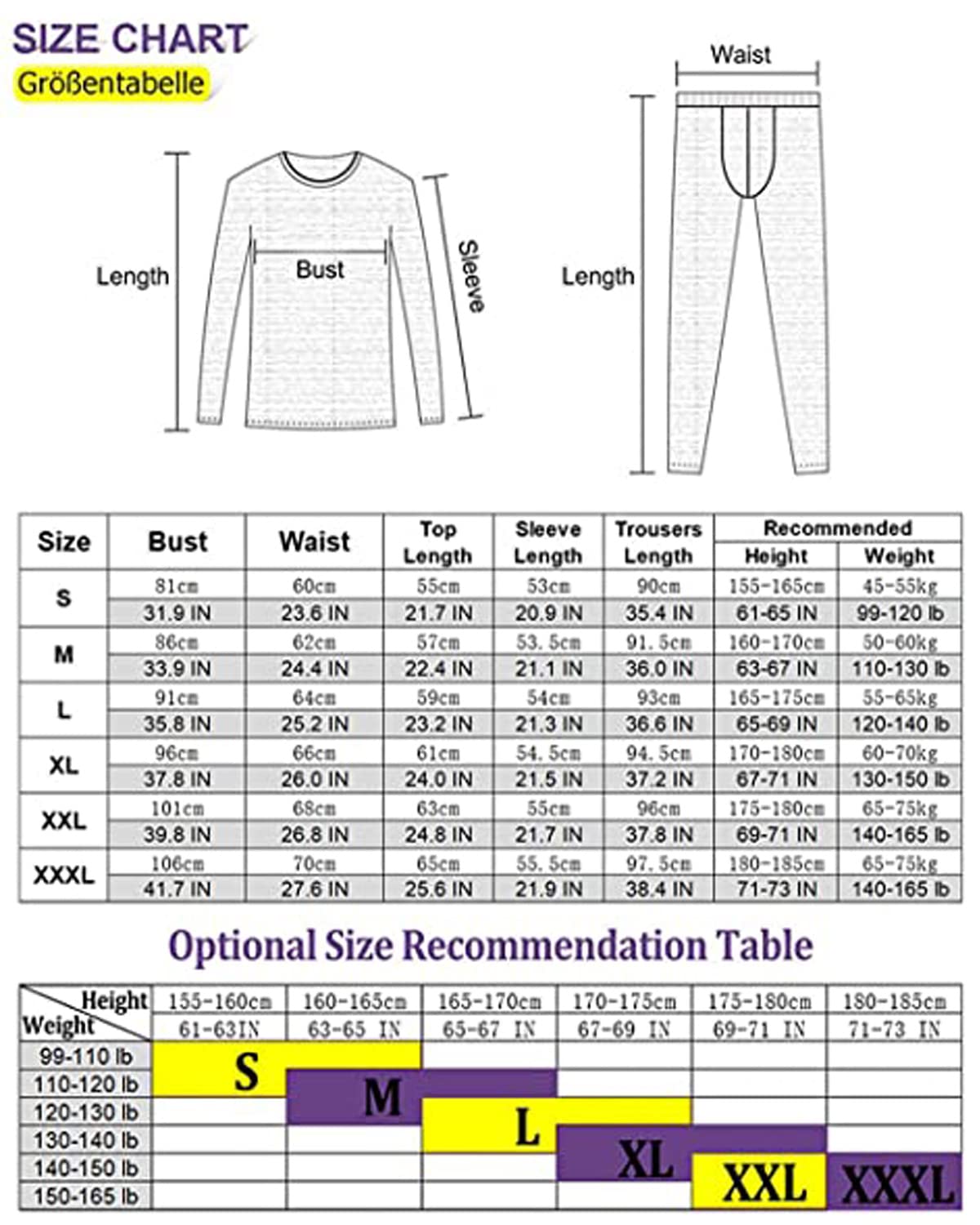 TRUNYAQI Women's Heated Thermal Underwear Set, USB Women's Electric Thermal Heated Long Johns Set, Leggings for Snow Women(Grey,Small)